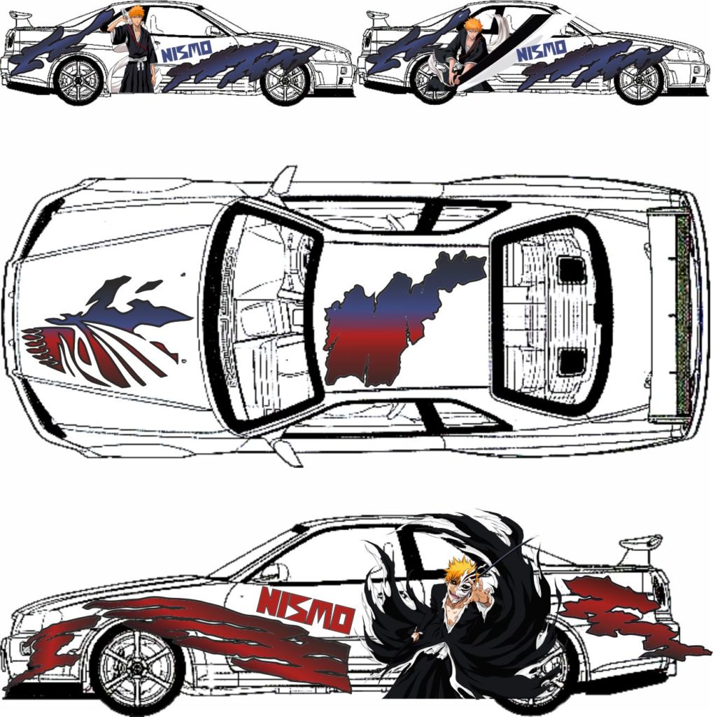 Bleach, Itasha style livery | Decal Shop